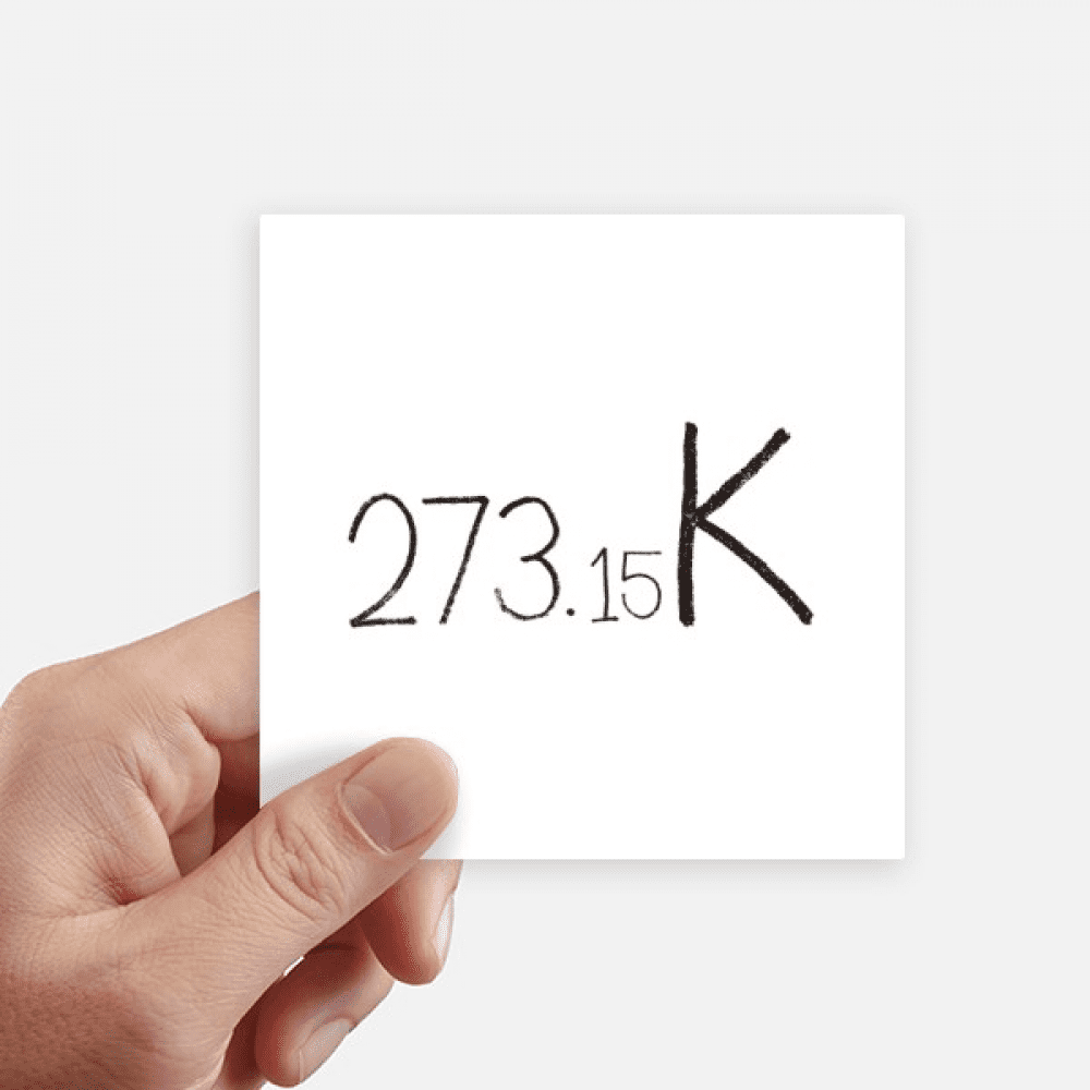 Kowledge Unit Kelvin Sticker Square Waterproof Stickers Wallpaper Car ...