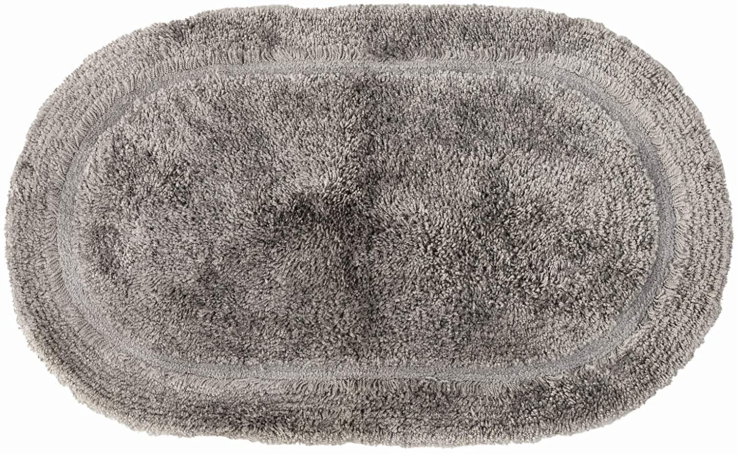 Lohas Home Oval Microfiber Bathroom Rug, 40x24 inches, Quick-Dry, Light ...