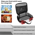 11.8×9.6in Large Capacity Rectangular Lunch Bag Durable Storage ...