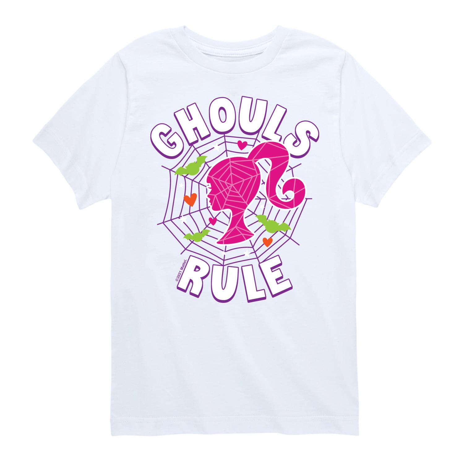 Barbie - Ghouls Rule - Toddler And Youth Short Sleeve Graphic T-Shirt ...