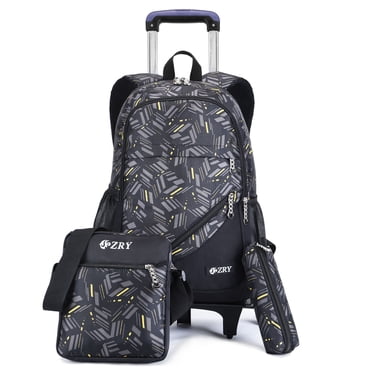 Transworld 738131-BLU Roll-Away Deluxe Rolling Backpack- Royal Blue ...