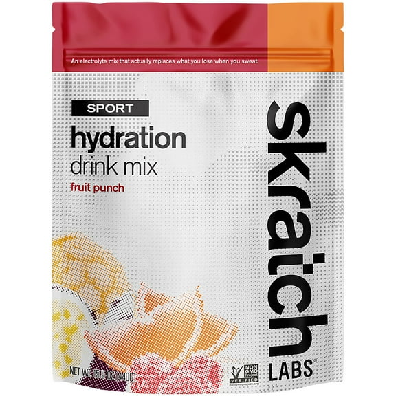 Skratch Labs, Hydration Sport Drink Mix, 15.5 Oz, Fruit Punch - Walmart.com