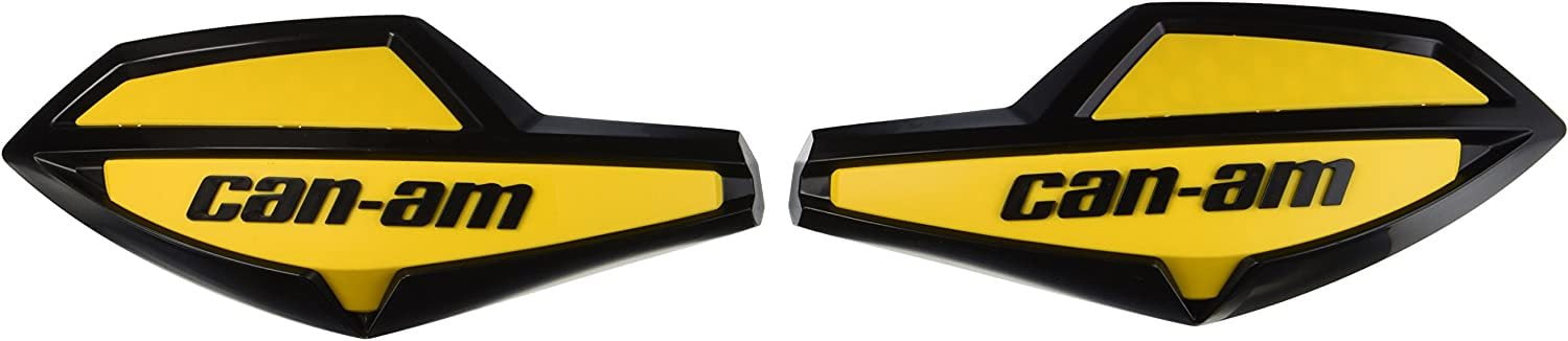 MilcTabe 715000525 Black/Yellow ATV Handlebar Wind Deflector, Rugged ...