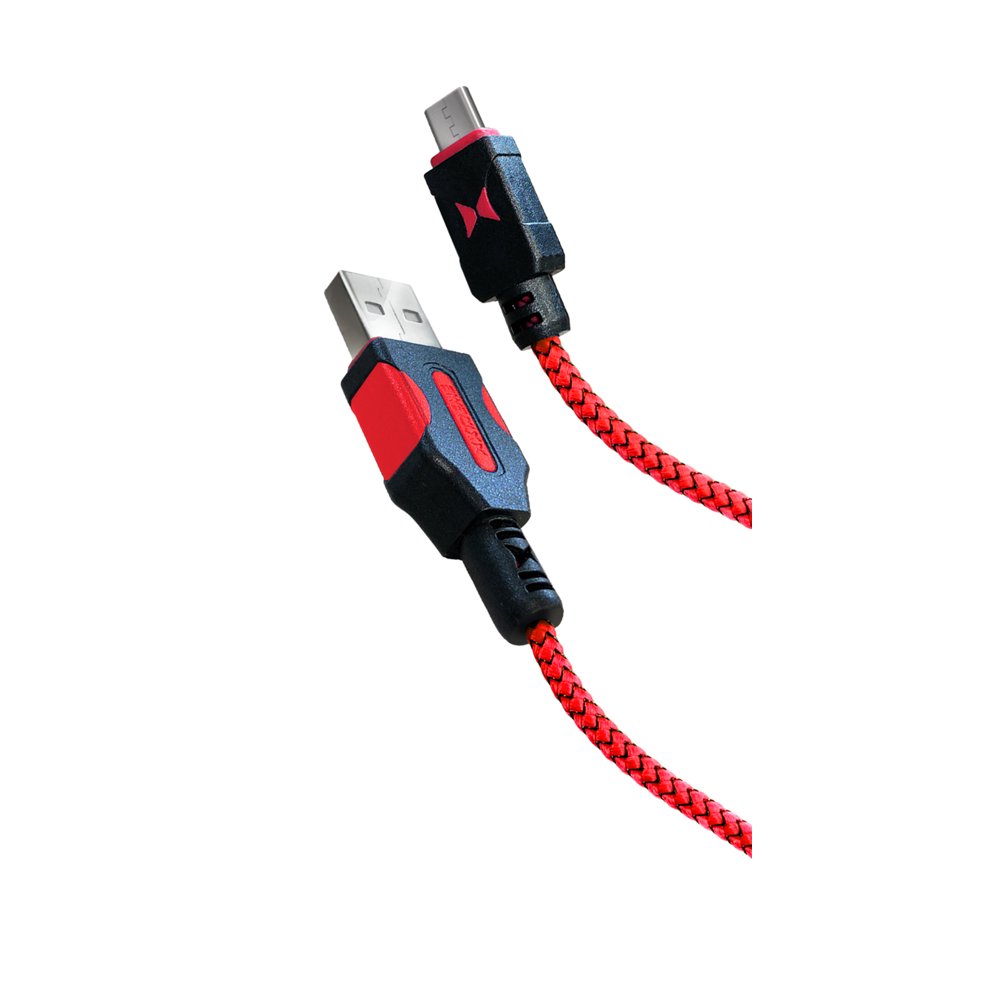 Xtreme Cables TOUGH SERIES Micro USB Cable (Red) - Walmart.com ...