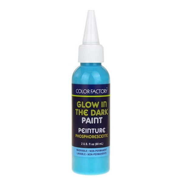 Glow in the Dark Luminescence Paint, 60mL, Blue - Walmart.com - Walmart.com