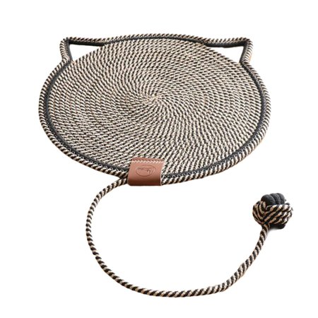 Cat Scratch Mat Interactive Cats Sleeping Mat with Ball for Floor Rug ...