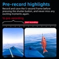 5K Dual Screen Action Camera Ultra HD 24MP WiFi Waterproof 30m Sports ...