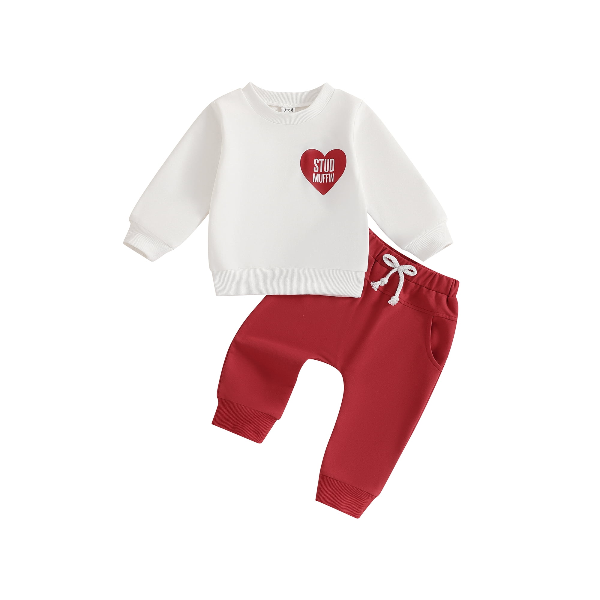 Click here for Gupgi Baby Kid Boy Valentines Day Outfit Long Slee... prices