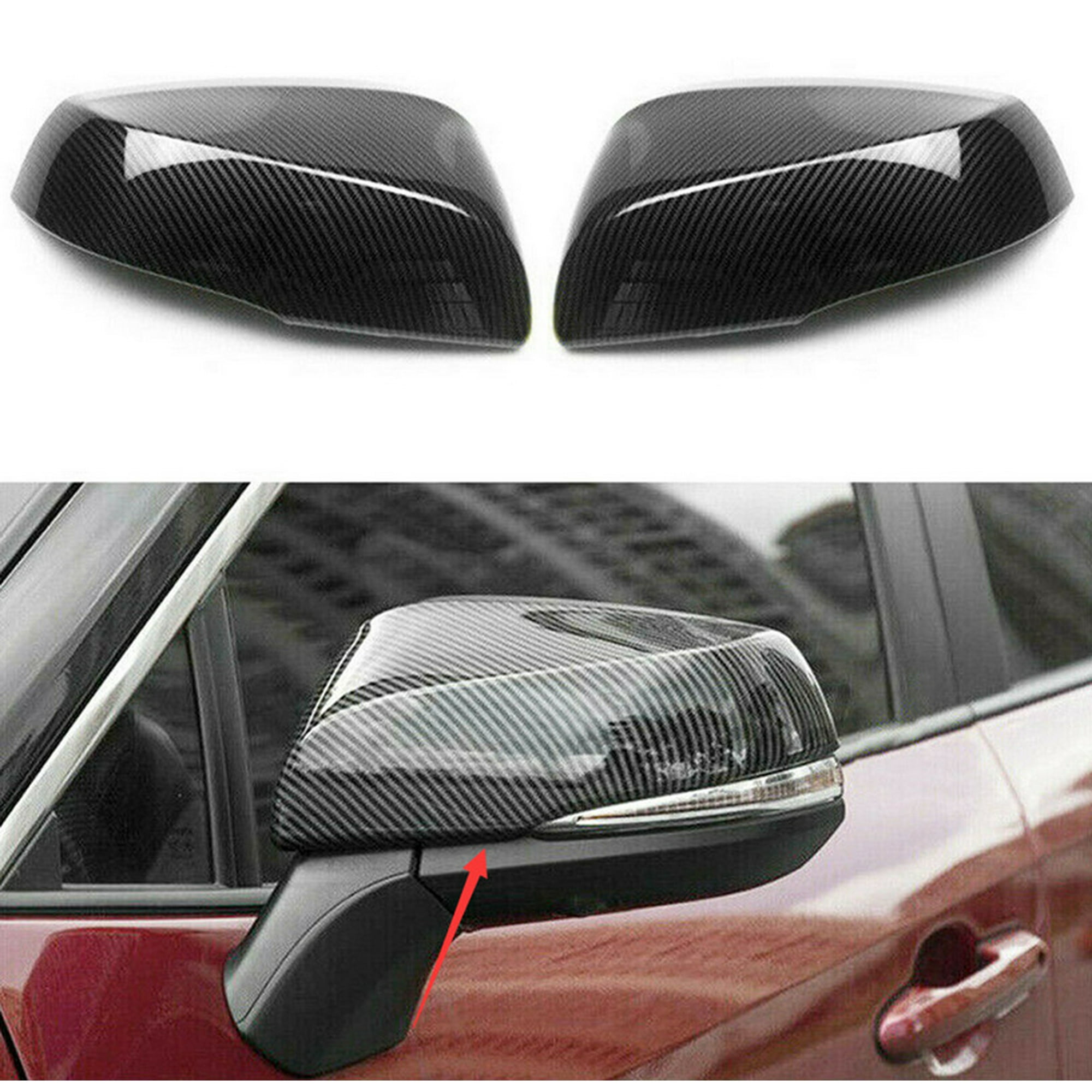 Click here for Unbranded Carbon Fiber Side Door Mirror Caps For 2... prices