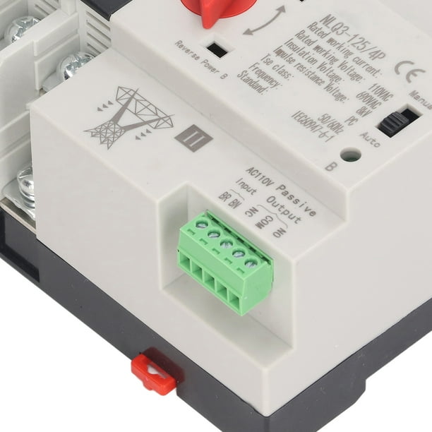 Dual Power Transfer Switch,4P Automatic Transfer Switch Automatic ...