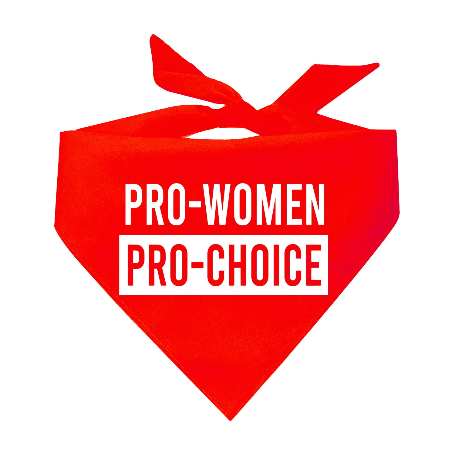 Pro-Women Pro-Choice Triangle Dog Bandana - Walmart.com