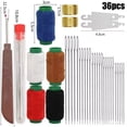 Big Eye Stainless Steel Sewing Needles Kit, 36 Pcs Stainless Steel ...