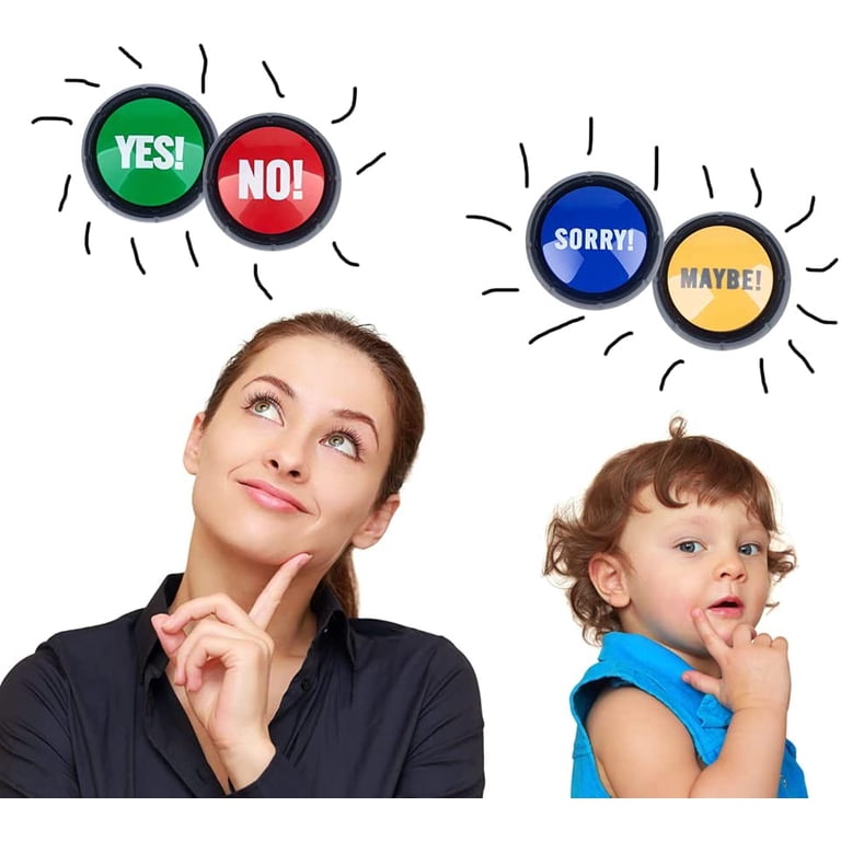 Yes No Maybe Buttons