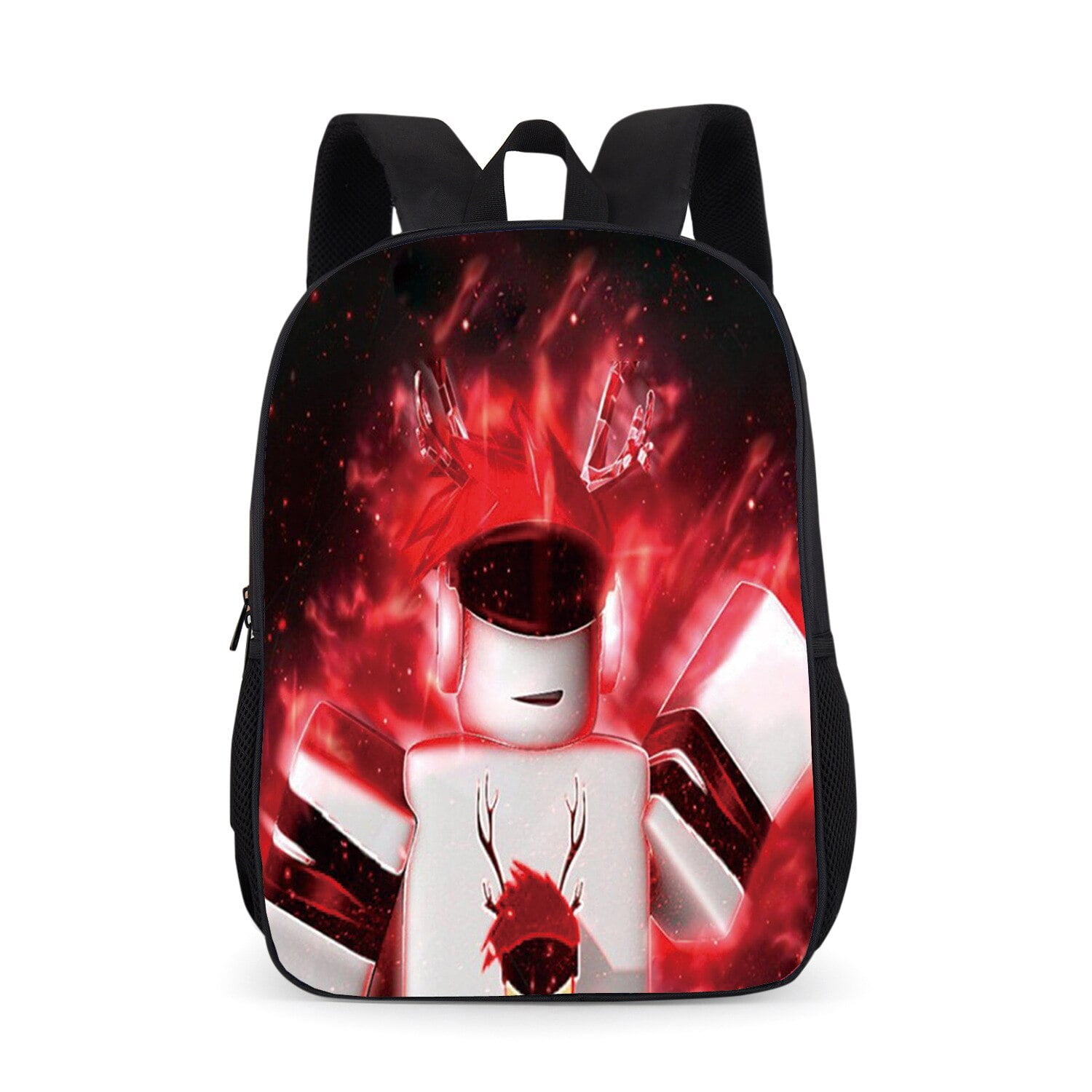 Roblox-mochila de poliéster de gran capacidad para estudiantes de ...