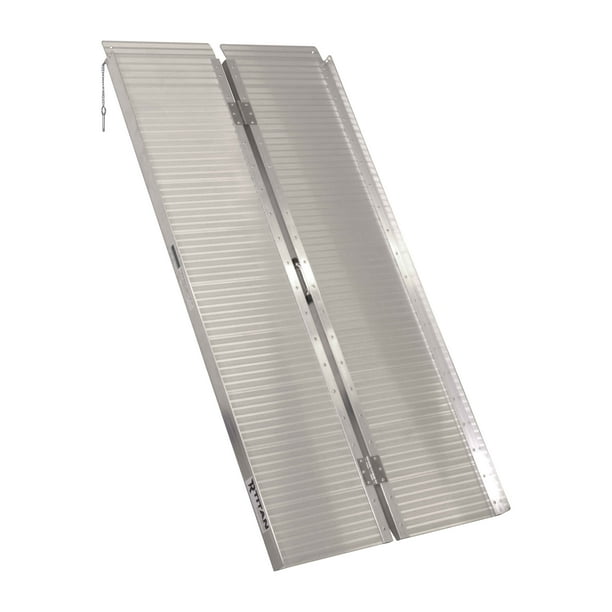 Titan Ramps Foldable Loading Ramp 5' 30 lb. Aluminum Portable 600 lb ...