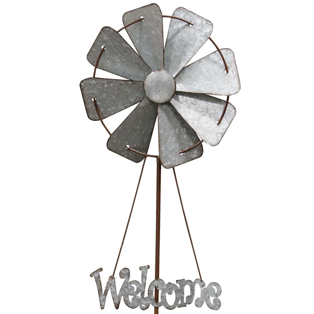 Welcome Windmill Garden Stake - Walmart.com
