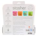 Stasher Reusable Silicone Sandwich, Food Storage & Cooking Bag - Clear ...