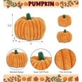 DolliBu Large Pumpkin Plush - Spooky Plush Pumpkin Toy for Teddy Bear ...