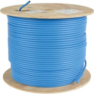 Vericom Mbw5u-00932 Cat-5e Utp Solid Riser Cmr Cable, 1,000ft (blue ...