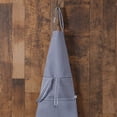 Now Designs Narrow Stripe Cotton Chef's Kitchen Apron, Royal Blue ...