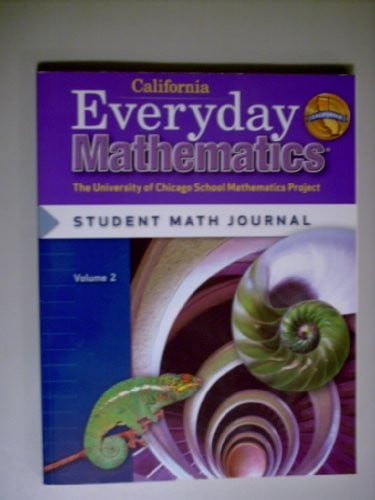 Pre-Owned Everyday Mathematics Grade 6 California Student Math Journal ...
