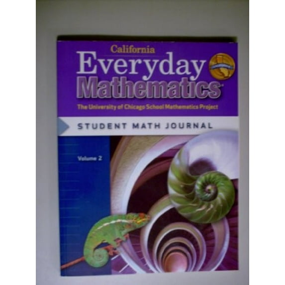 Pre-Owned Everyday Mathematics Grade 6 California Student Math Journal ...