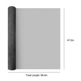 Fiberglass Window Screen Roll - 98 x 47'' Windows Door Screen Mesh DIY ...