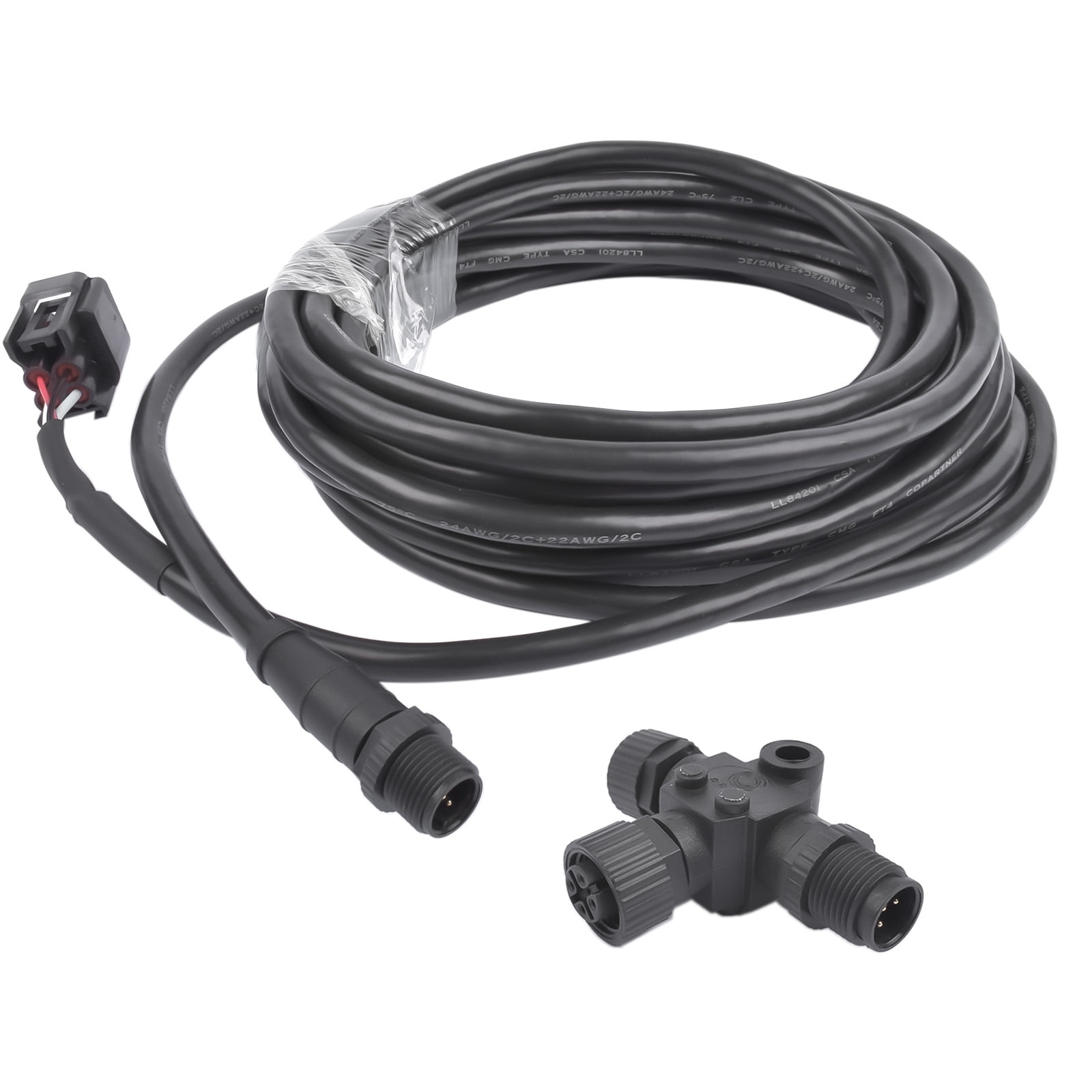 20 Feet Engine Interface Cable 4-Pin Data Connector for Yamaha NMEA ...