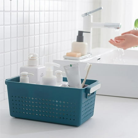 Japanese-style Plastic Storage Basket Stackable Storage Bins Fruit ...