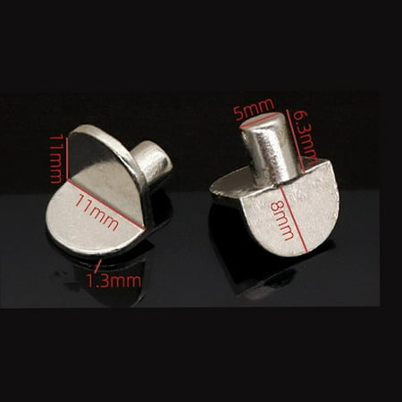 Betterlifefg-80pcs Shelf Cleat 5mm Shelf Cleats Shelf Support Pegs Pin ...