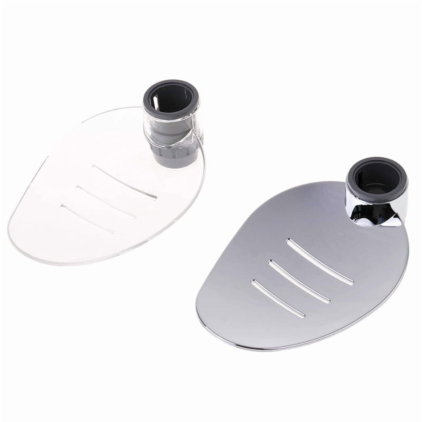 1PC Leaves Soap Dish Holder Shower Rod Slide Bathroom Gadget Soap ...