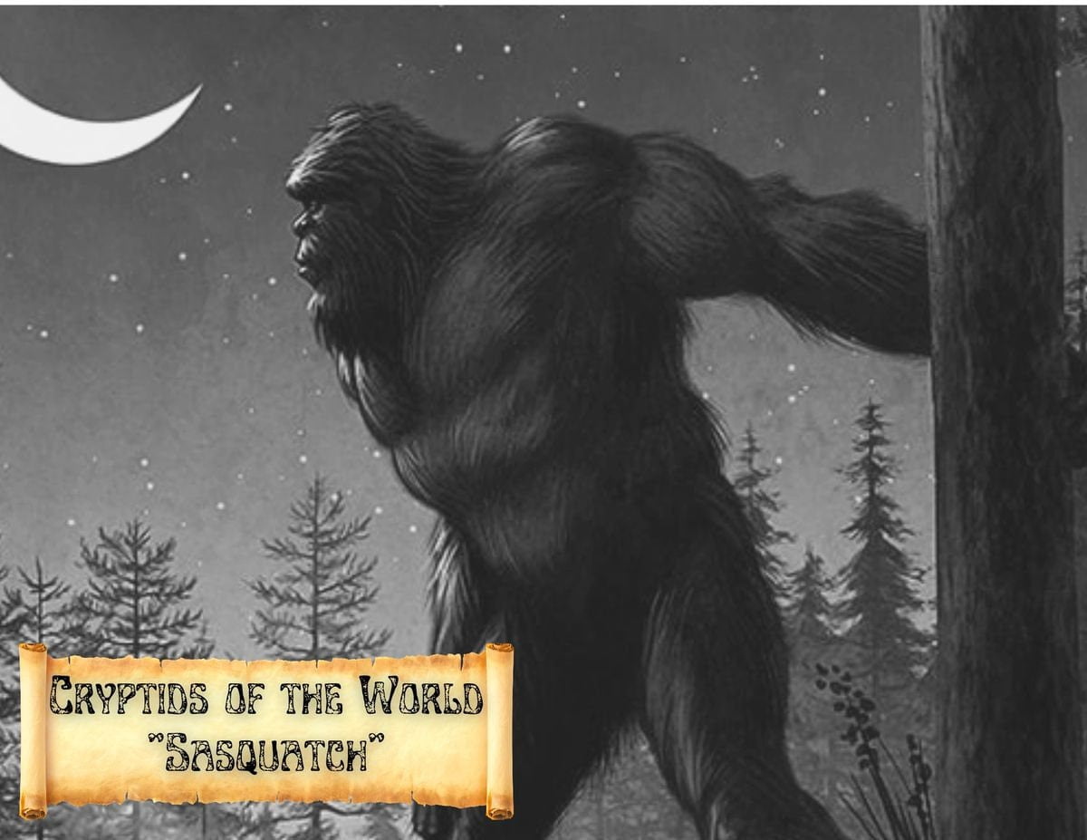 Cryptids of the World - SASQUATCH / Big Foot / Made to Order Designs by ...