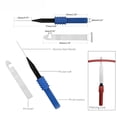 43Pcs Multimeter Test Lead Kit with 4MM Banana Plug, Alligator Clip ...