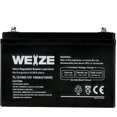 12V 100AH SLA AGM Battery, Sealed Lead Acid, Rechargeable, Deep Cycle ...