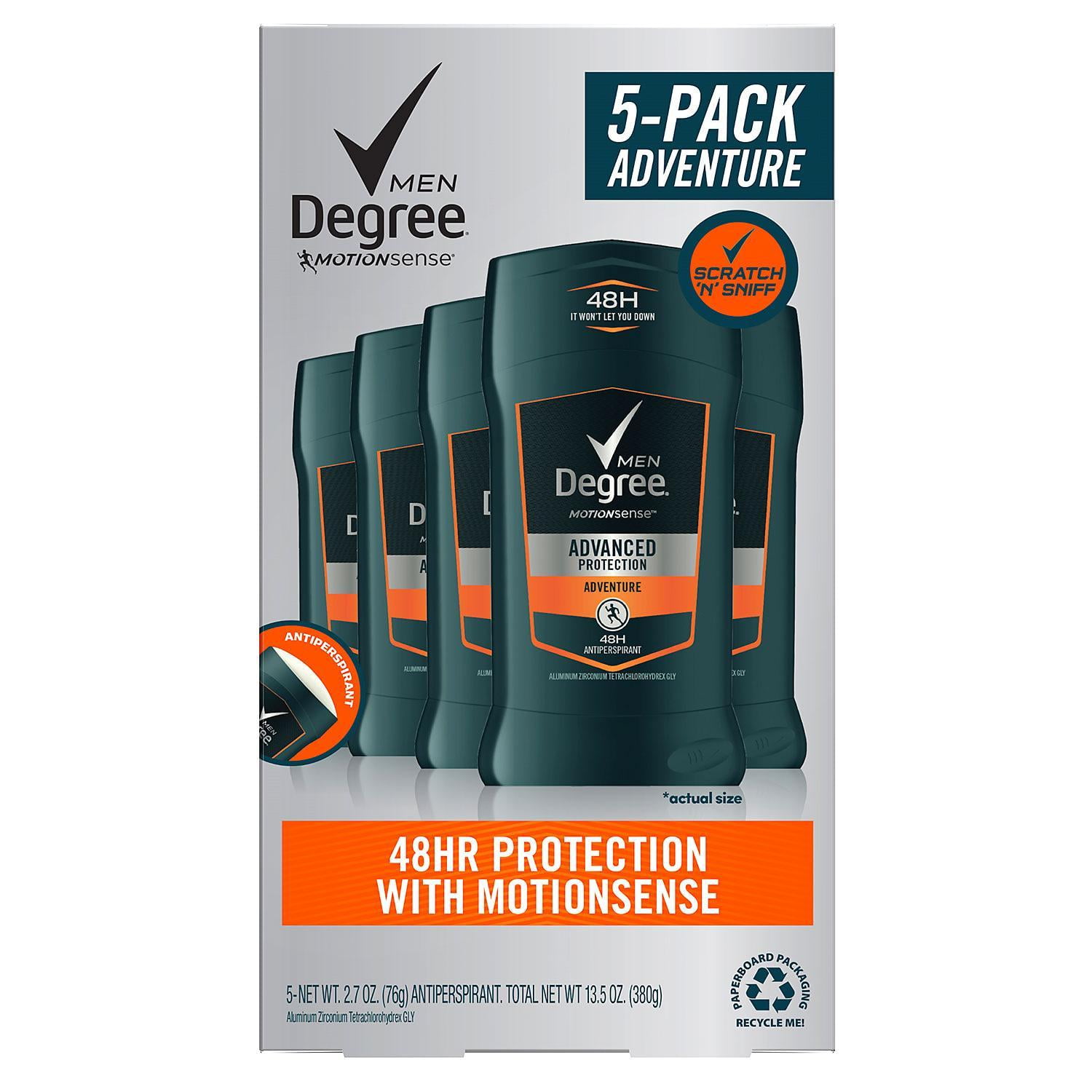 Degree for Men Advanced Protection Antiperspirant, Adventure (2.7 oz ...