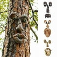 laimis Realistic Resin Old Tree Monster Face for Christmas Tree Trunk ...