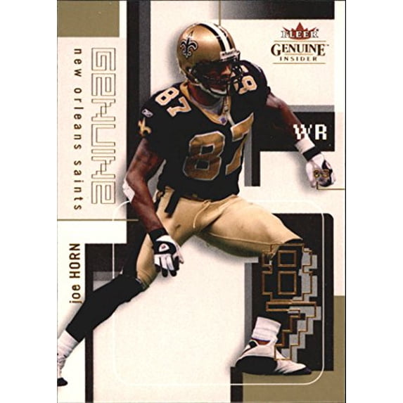 2003 Fleer Genuine Insider #34 Joe Horn NFL Football Trading Card ...