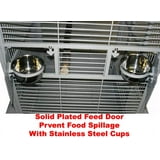 XX-Large Deluxe Wrought Iron Bird Parrot Cage with Open Play Top ...