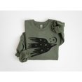 Bird T-Shirt, Celestial Hawk Shirt, Black Bird T-Shirt, Scandinavian ...