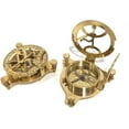 Sundial Compass Solid Brass Sun Dial - Walmart.com