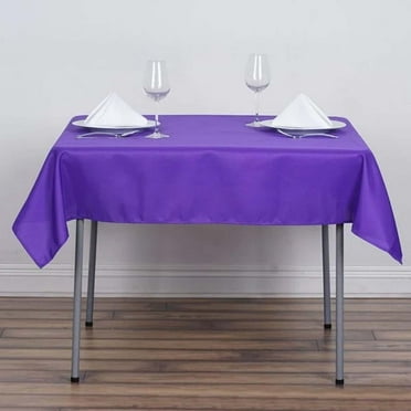 Gowinex 70" x 70" Square Polyester Dining Tablecloth, Stain & Wrinkle ...