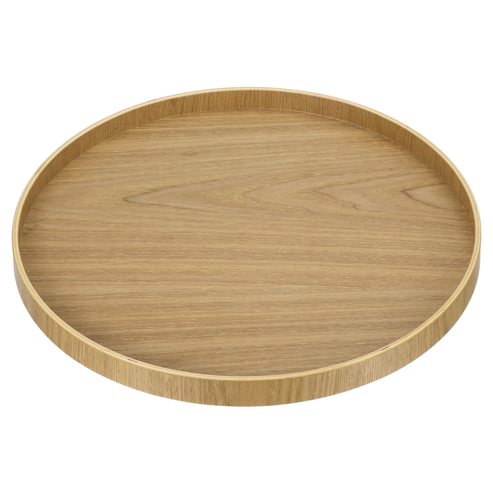 Click here for Unique Bargains 12 Round Wood Serving Tray Decorat... prices