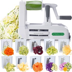 Paderno World Cuisine Spiral Vegetable Slicer, L 9 1/2" x W 5 3/8" x H ...
