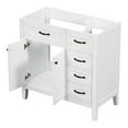 YesFashion 36 Inch Bathroom Vanity, Bathroom Vanity with 3 Drawers ...