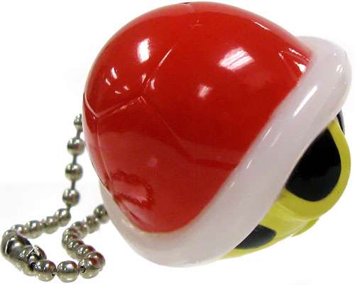 Super Mario Bros. Light Up Collection 2 Red Koopa Shell Keychain ...