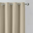 Better Homes & Gardens Velvet Blackout Curtain Panel Papyrus Beige ...