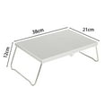 Colaxi Camping Folding Table Outdoor Three Legged Multifunctional ...