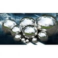 Stainless Steel Gazing Ball Mirror Polished Hollow Ball Reflective ...