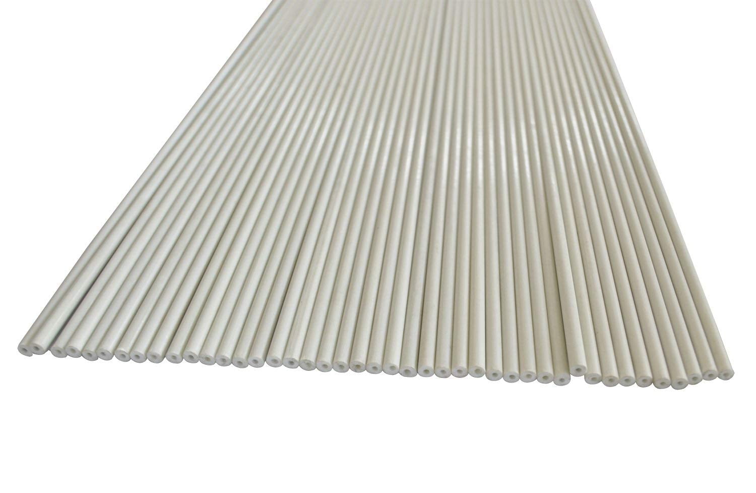 Mr.Garden ETA 4-Feet,1/4Inch-Dia Hollow White 20 Packs,Ecofriendly Farm ...