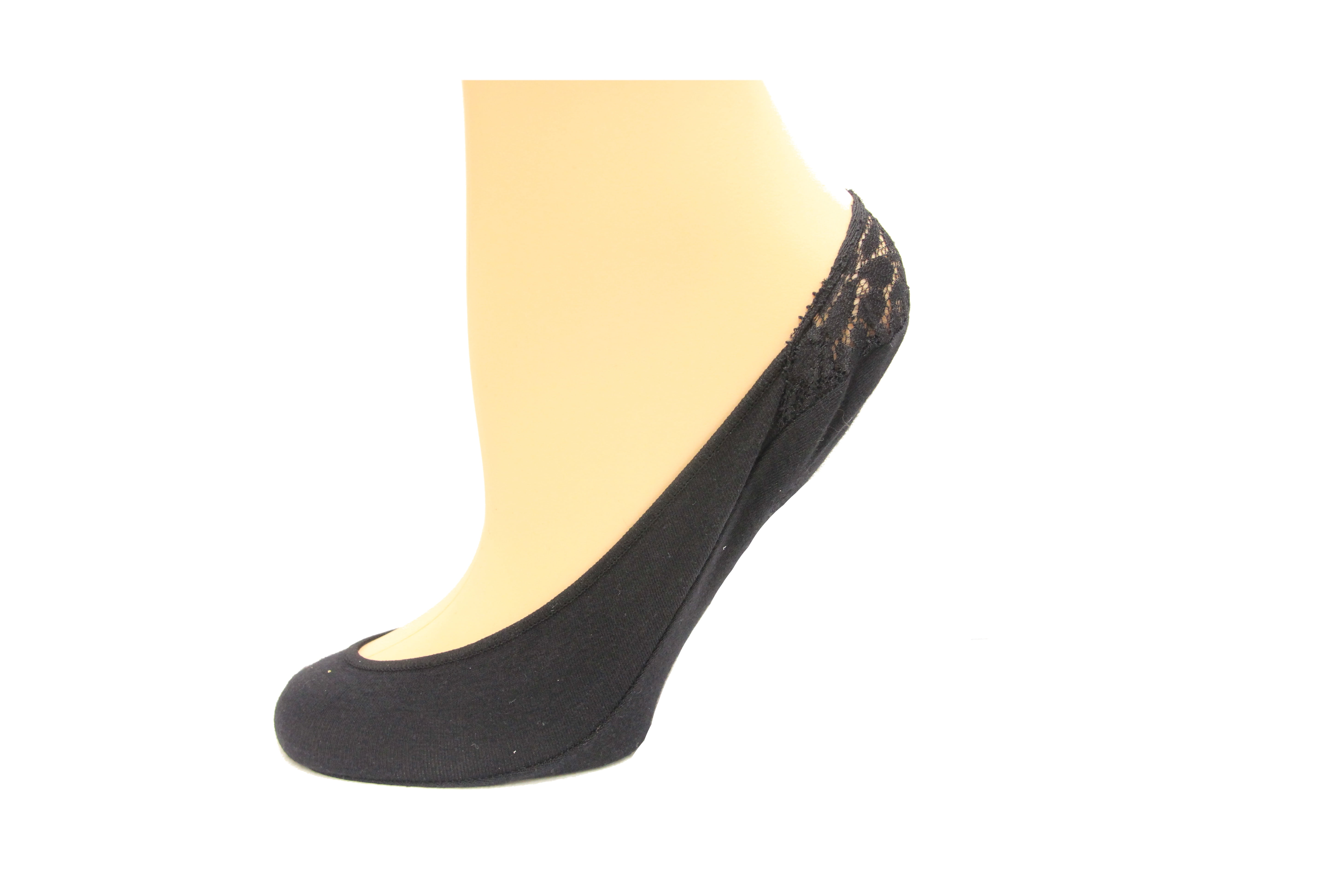 Peds High-Quality Lace Ultra Low Cut Liner, Adult Sizes For Men & Women ...